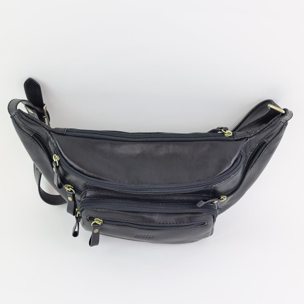 Große Gürteltasche im Vintage-Look | Lederatelier Veronica Miceli